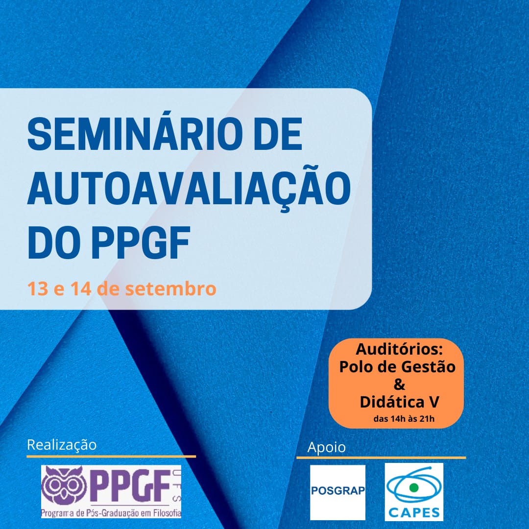 Portal UFS - Seminário de Autoavaliação do PPGF-UFS